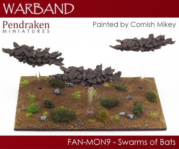 Pendraken 10mm-12mm FANTASY Monsters Swarms of Bats