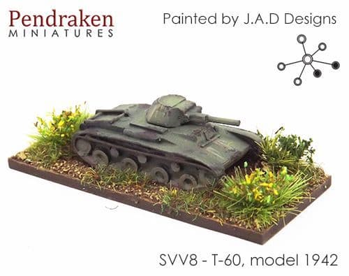 Pendraken 10mm WWII Soviet T-60, model 1942