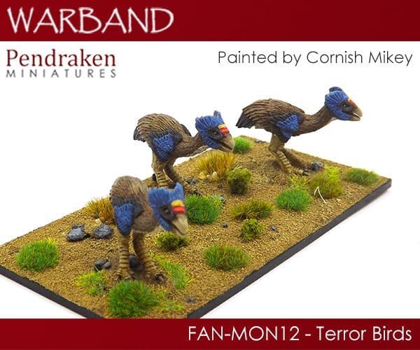 Pendraken 10mm-12mm FANTASY Monsters Terror Birds