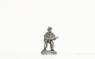 Pendraken 10mm Korean War British Tropical kit, advancing with Bren MG