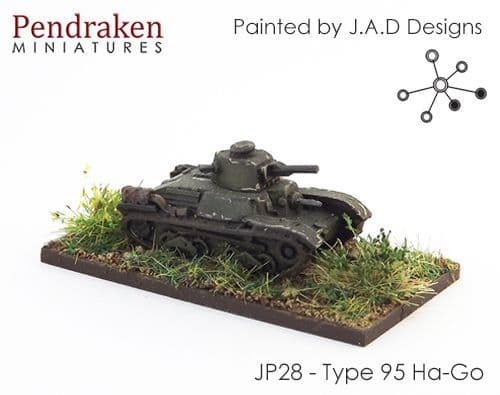 Pendraken 10mm WWII Japanese Type 95 Ha-Go