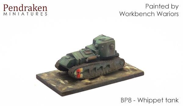 Pendraken 10mm WWI British Whippet tank
