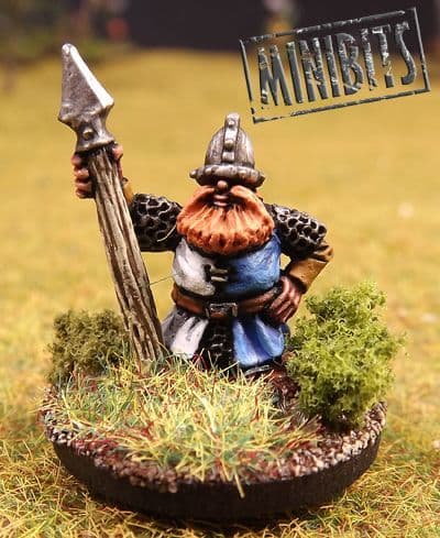15mm FANTASY Dwarves With spear