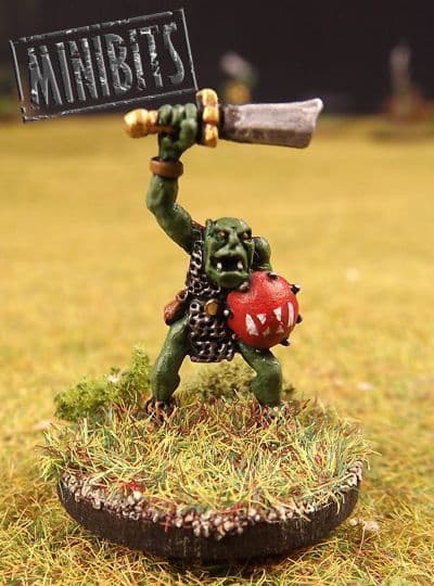 15mm FANTASY Goblins With sword and shield