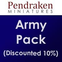 Pendraken 10mm SCI-FI Zombies Zombies Army Pack