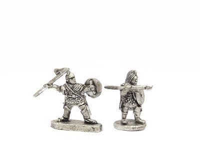 Pendraken 10mm ANCIENTS Spanish Lusitanian heavy foot with spear