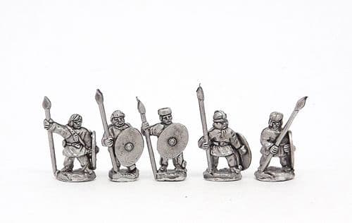 Pendraken 10mm ANCIENTS Late Roman Unarmoured foot with spear